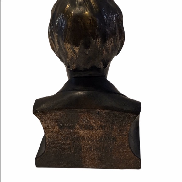 Accents | Abraham Lincoln Bronzed Copper Head Sculpture | Poshmark